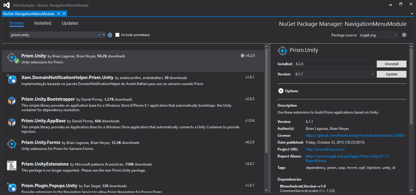A Properly Pleasing Primer Tutorial For Wpf Prism Part 3 Modules Dmc Inc